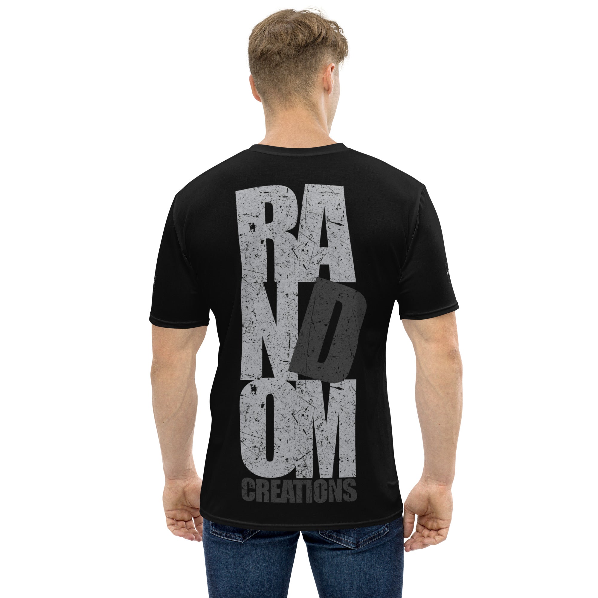 Random Patch Black - AO Tee – Random Creations